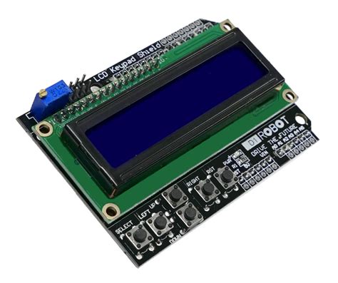 LCD 1602 Keypad Shield купить в магазине duino ru