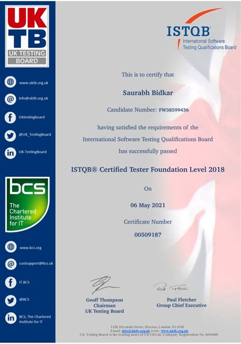 saurabh bidkar on linkedin softwaretesting istqbcertified