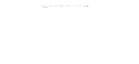 solved 6 given an example of a function f 0 1] → r that