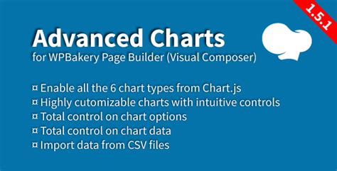 advanced charts add on for wpbakery page builder v1 5 1 premium