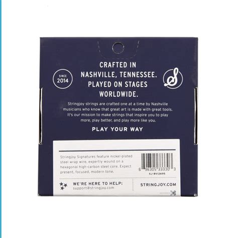 Stringjoy Signatures Bass Vi Balanced Heavy Gauge 26 95 Nickel Wound G