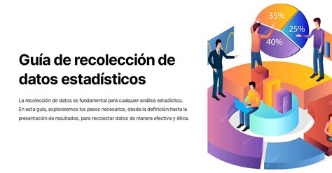 guía de recolección de datos estadísticos