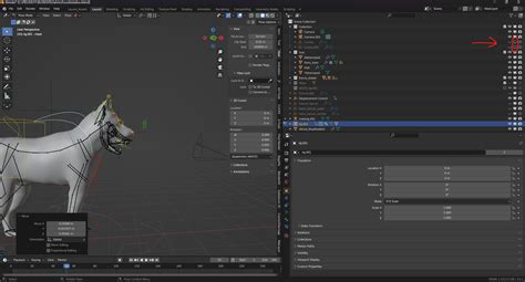 Lagging In Pose Mode Rigify Edit And Parent Empty Hairs To Rig Animate Empty Hairs By