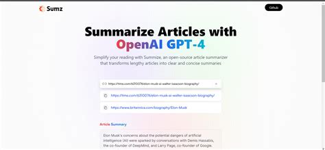 GitHub EizaldinTarik Ai Summarizer