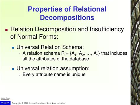 ppt chapter 15 database design theory normalization algorithms