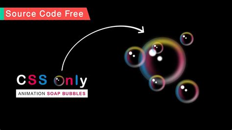 Soap Bubble Animation Using Html And Css Youtube