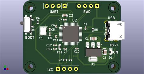 pcbdesign kicad stm32 embeddedsystems electronicsengineering