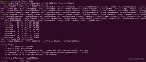Ffmpeg 的使用与docker安装流媒体服务器视频格式转换docker Csdn博客