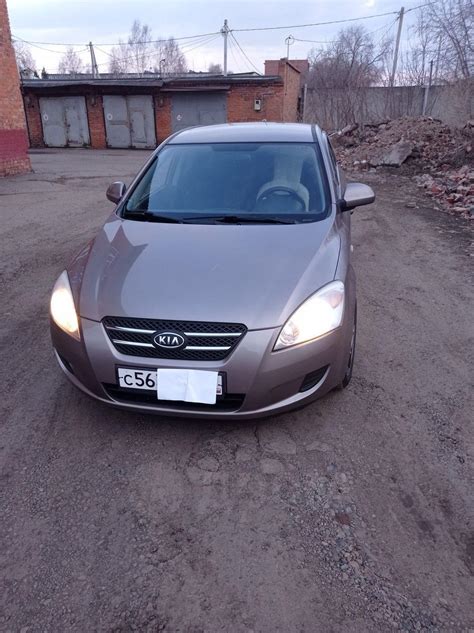 Киа Сид 2009 в Юрге, хэтчбек 5 дв., бензин, автомат, 1.6л.