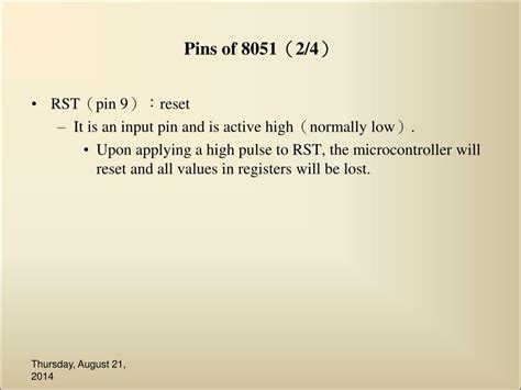PPT - Read Chapter 3, The 8051 Microcontroller Architecture, Programming and Applications By ...