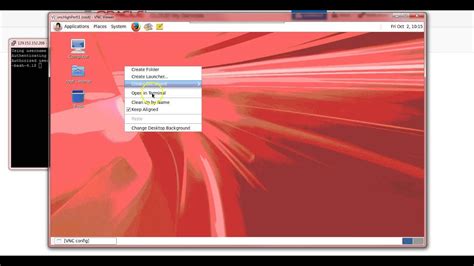 Oracle Dbaas Access Gui Desktop Via Vnc Youtube