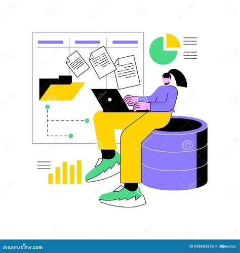 Php And Mysql Development Abstract Concept Vector Illustration Stock Vector Illustration Of