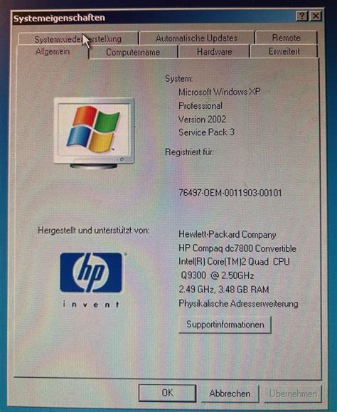 PC HP Compac Dc Convertible Minitower Kaufen Auf Ricardo