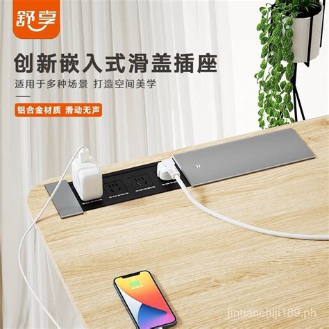 Comfortable Embedded Socket Desktop Socket Power Strip Kitchen Island Table Top Desk Dining