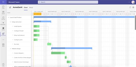 How To Build A Gantt Chart Into Microsoft Teams With Bryntum Bryntum