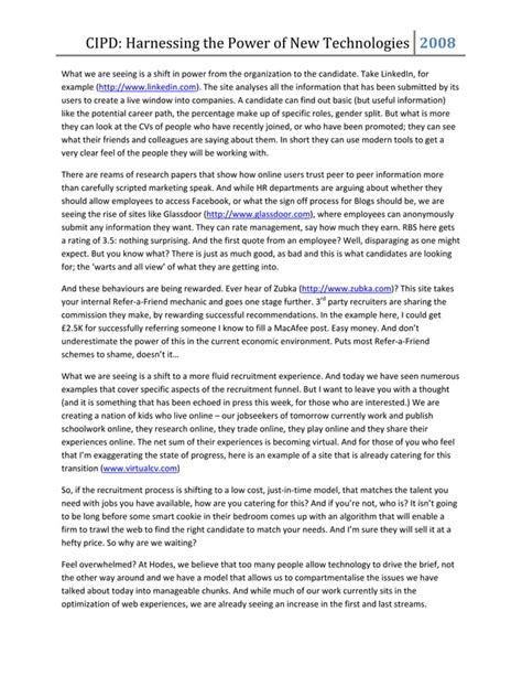 Cipd 2008 Speaker Notes Pdf