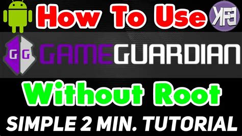 How to use Game Guardian Without Root / No Root Android - YouTube