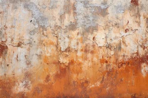 Premium AI Image Rustcolored Stains On Concrete