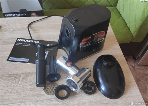 Электрическая мясорубка Redmond RMG-1260 - «Плюсы и минусы мясорубки ...