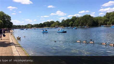 Serpentine Lake Hyde Park London Youtube