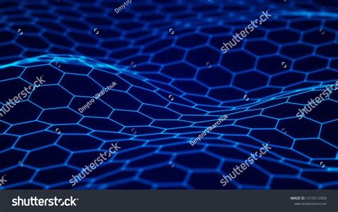 Data Technology Background Hexagon Background Abstract Background Connecting Dots And Lines