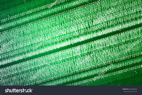 Conceptual Background Image Binary Code Safety Stock Illustration 254628604