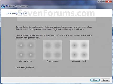Display Color Calibration Windows 7 Help Forums