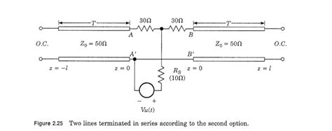 solved figure 2 20 multiple lines terminated in
