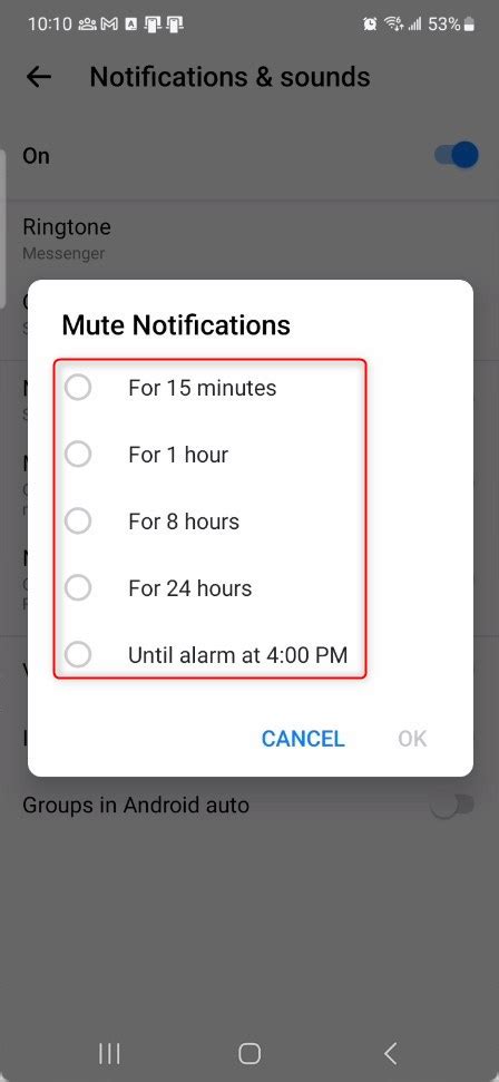 Manage Messenger Notifications On Mobile Geek Rewind