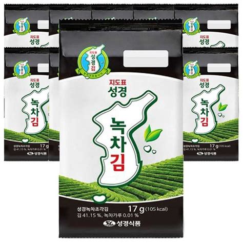 성경 김 녹차 조각김 17g X 15개 홈플러스 택배배송