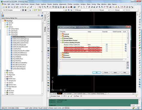 Contour Label Precision Switch Autodesk Community