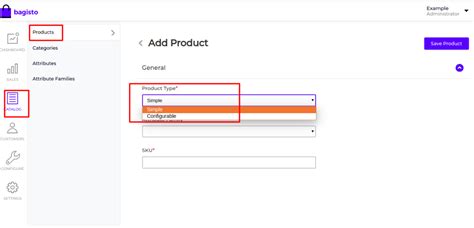 how to create simple product in bagisto bagisto