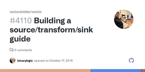 Building A Source Transform Sink Guide Issue Vectordotdev Vector GitHub