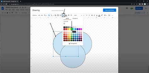 How To Make A Venn Diagram On Google Docs Thegoodocs