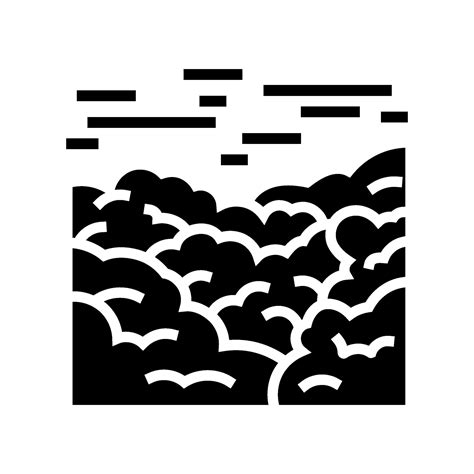 Fog Weather Natural Phenomena Glyph Icon Illustration 50127115 Vector Art At Vecteezy