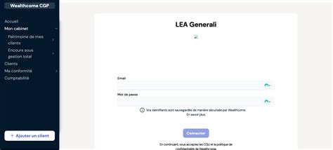 Comment Agréger Mes Données Clients Generali Vie Lea Sur Wealthcome