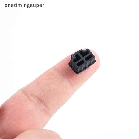 Onetimingsuper 20 ชิ้น Ethernet Hub พอร์ต Rj45 ป้องกันฝุ่นหมวก Protector ปลั๊กสําหรับแจ็คหญิง