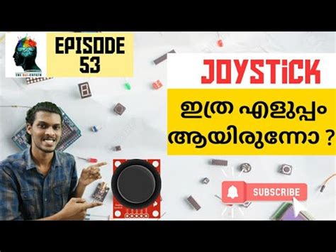 Episode 53 Basics Of Arduino Joystick Malayalam How To Connect
