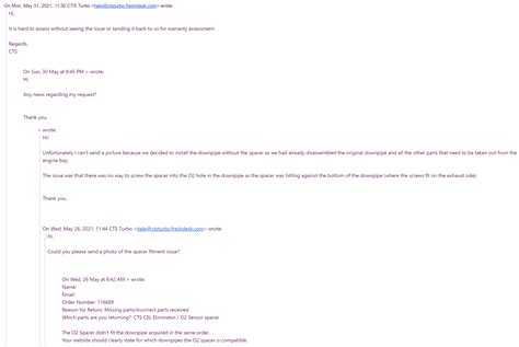 Be Aware Of The Non Existent Customer Care From Cts Turbo Vw Vortex Volkswagen Forum