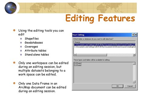 Creating and Editing Feature Data - ppt download