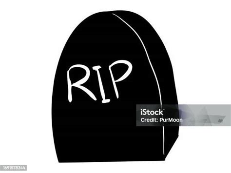 무서운 묘비 할로윈 실루엣 그림입니다 공포 할로윈 묘비 라인 아트 으스스한 비석 나무 할로윈 흑백 장식용 할로윈 나무 비석 10월에 대한 스톡 벡터 아트 및 기타 이미지