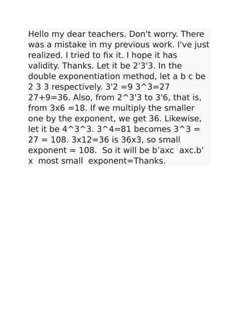 Pdf Binary Exponential Numbers