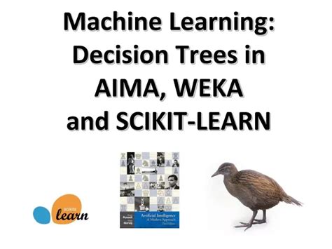 Ppt Machine Learning Decision Trees In Aima Weka And Scikit Learn Powerpoint Presentation