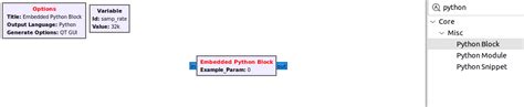 File AddPythonBlockToWorkspace Png GNU Radio