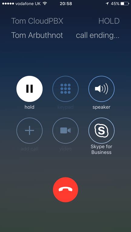Skype For Business Ios Client With Apple Callkit Hands On Tom Talks