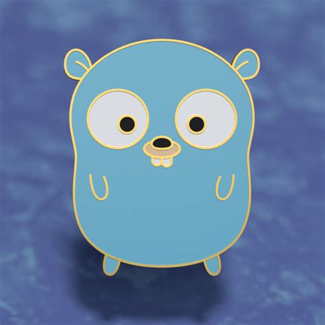 Some Pins I Made Based On The Go Gopher Now Kickstarting Rgolang