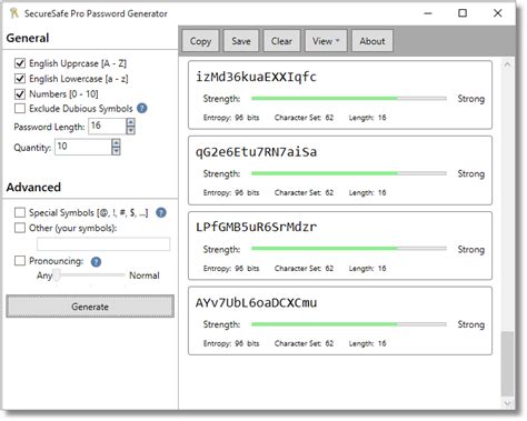 password tool 1 1 1 generate random passwords list