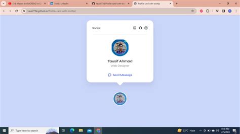 Webdevelopment Codingjourney Html Css Linkedinprofile Tausif Ahmad