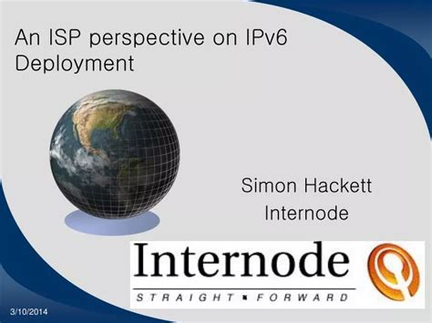 PPT An ISP Perspective On IPv6 Deployment PowerPoint Presentation Free Download ID 79465