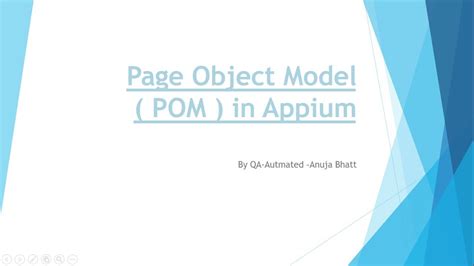 Page Object Model With Appium Complete Tutorial Youtube